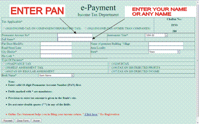 Know your PAN name............ - Income Tax